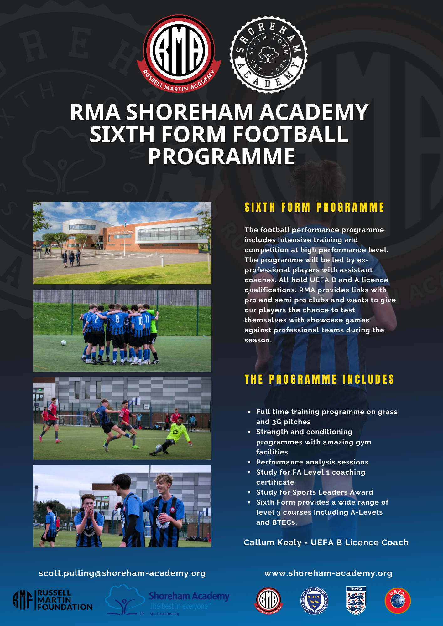 Sports Academies | The Sixth Form Experience | Sixth Form | Shoreham ...